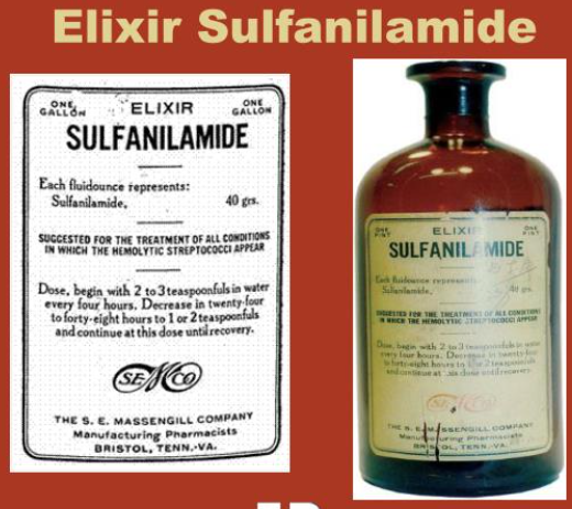 sulfanilamide - 의약품 - 의허등